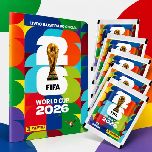 Álbum de Figurinhas Copa do Mundo 2026 + Extras em PDF para imprimir ...